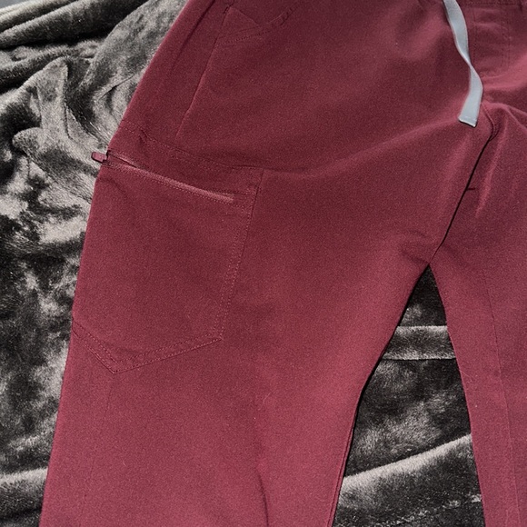 Figs | Other | Figs Burgundy Jogger Pant | Poshmark